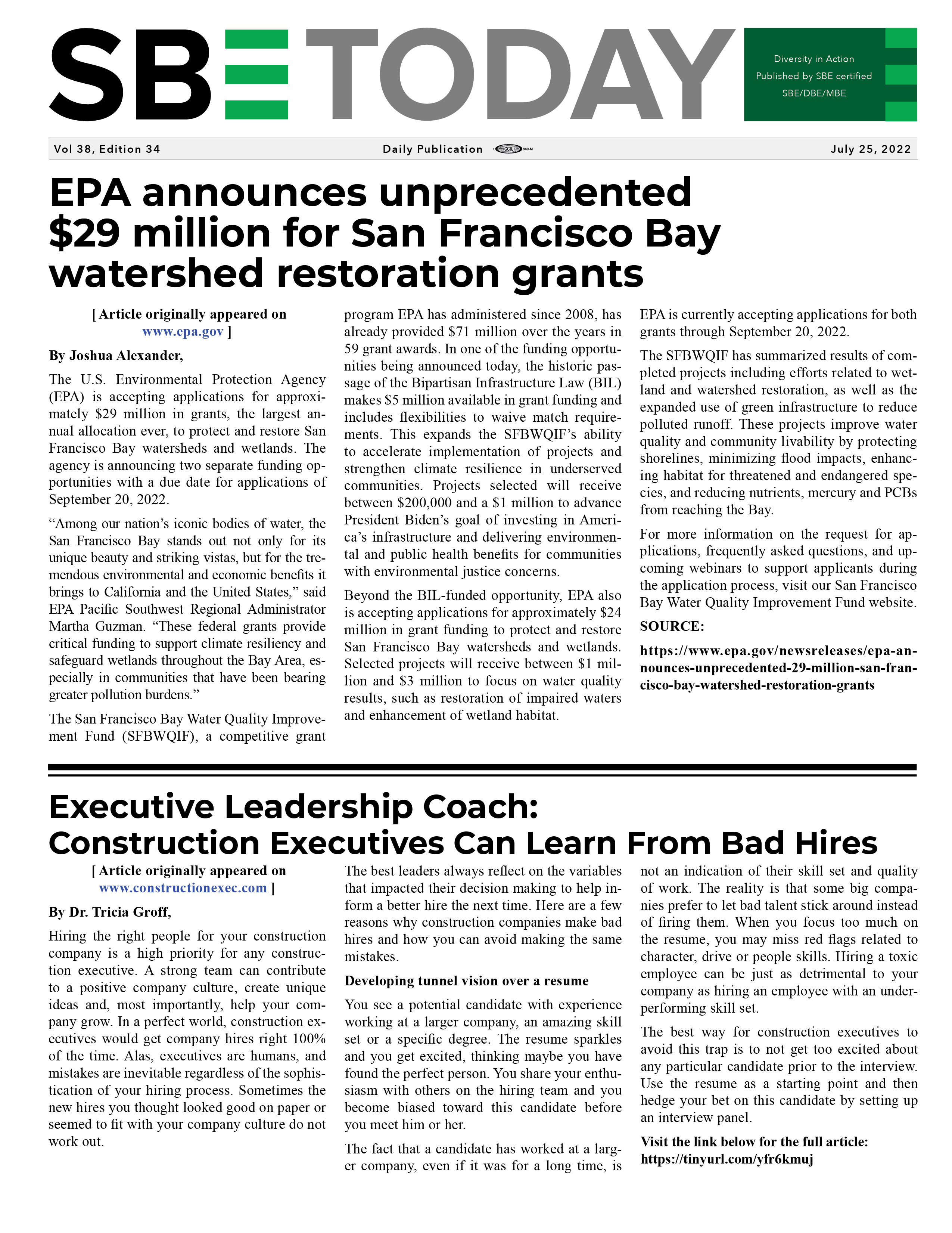 SBE Inc. - Small Business Exchange