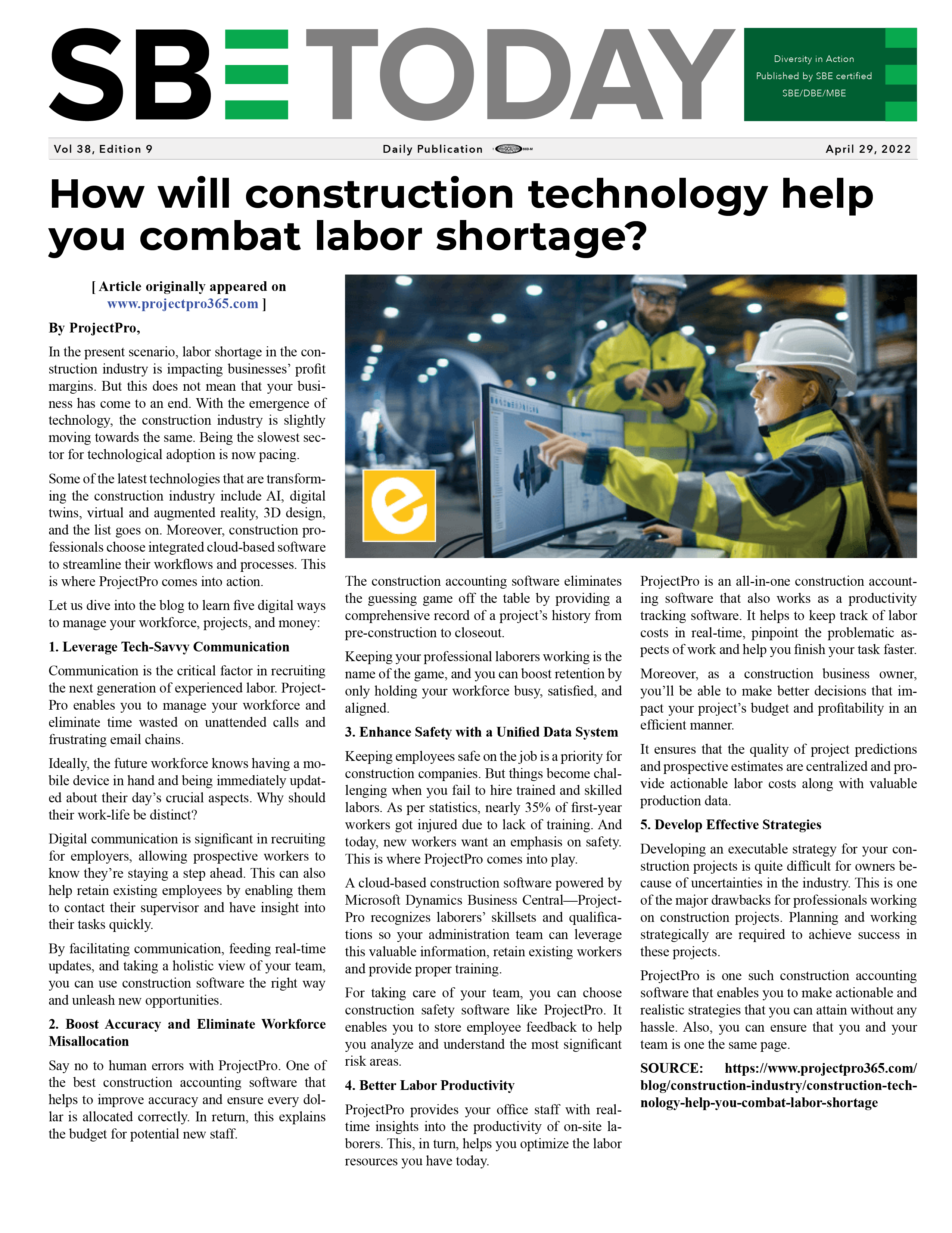 SBE Inc. - Small Business Exchange