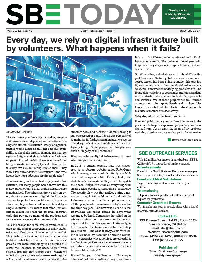 SBE Inc. - Small Business Exchange