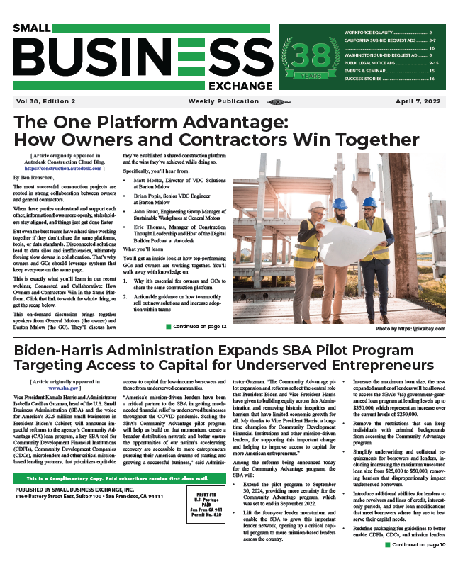 SBE Inc. - Small Business Exchange